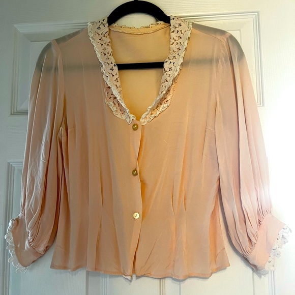 Tops | Vintage Alice Stuart Blouse | Poshmark